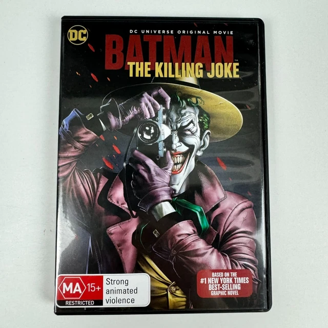 BATMAN - THE Killing Joke (DVD, 2016) DC animation Region 4 $5.75 ...