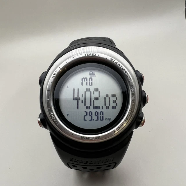 MENS TIMEX EXPEDITION Adventure Tech Triple Sensor Alti Baro Temp Wtch ...