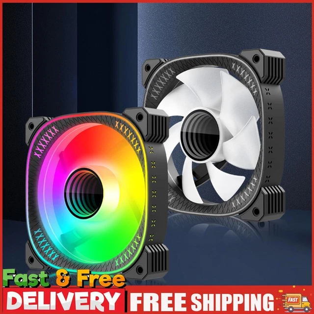 ARGB CPU COOLER Cyclic Mirror Light Effect Addressable RGB Fan for ...