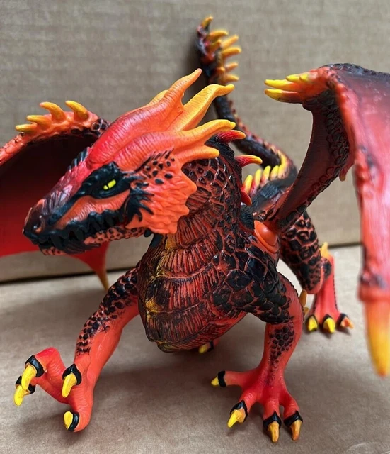 SCHLEICH ELDRADOR CREATURES - Lava Dragon, ELDRADOR CREATURES Red ...