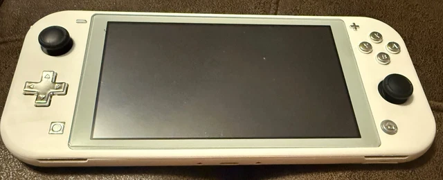 NINTENDO SWITCH LITE, Custom Built White, + Case - EXCELLENT Condition ...