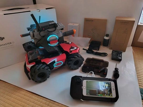 DJI ROBOMASTER S1 Educational Robot Programmable Stem Toy Tank Ai ...