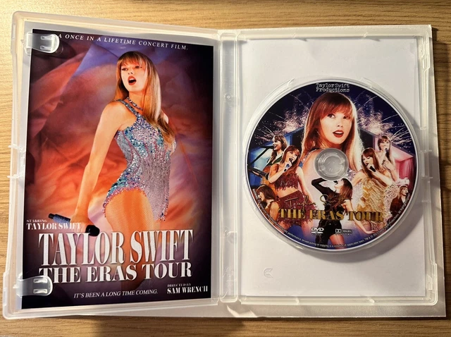 TAYLOR SWIFT- THE Eras Tour DVD (All Regions) - FREE Mini Poster ...