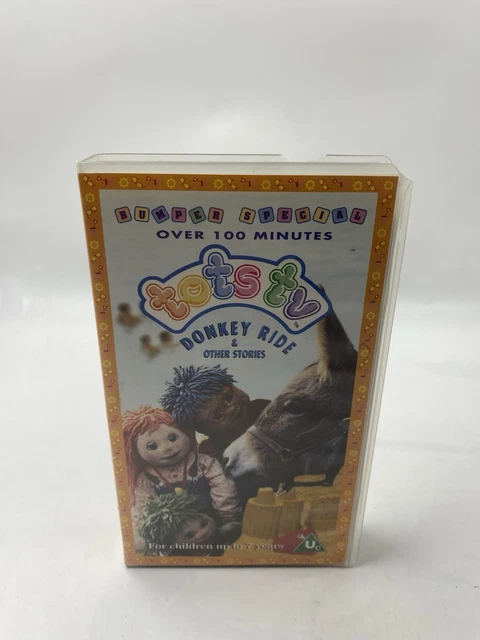 TOTS TV DONKEY Ride and Other Rides VHS PAL Video £39.95 - PicClick UK