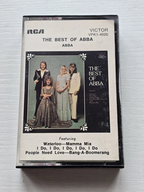 VINTAGE- THE BEST OF ABBA - - Rare 1975 Australian Cassette (Tape) £7.79 - PicClick UK