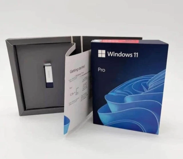 MICROSOFT WINDOWS 11 Pro Product Key DVD Retail Version $48.70 ...
