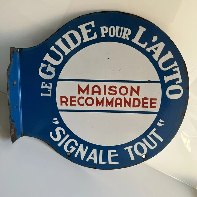PLAQUE ÉMAILLÉE ANCIENNE publicitaire EUR 279,00 - PicClick FR