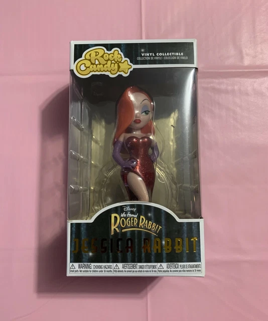 FUNKO ROCK CANDY Disney Who Framed Roger Rabbit Jessica Rabbit Vinyl ...