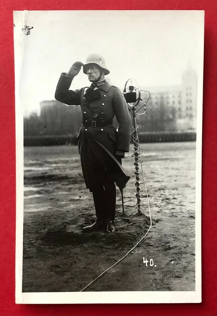 MILITÄR FOTO AK DRESDEN um 1930 Reichswehr Offizier General mit ...