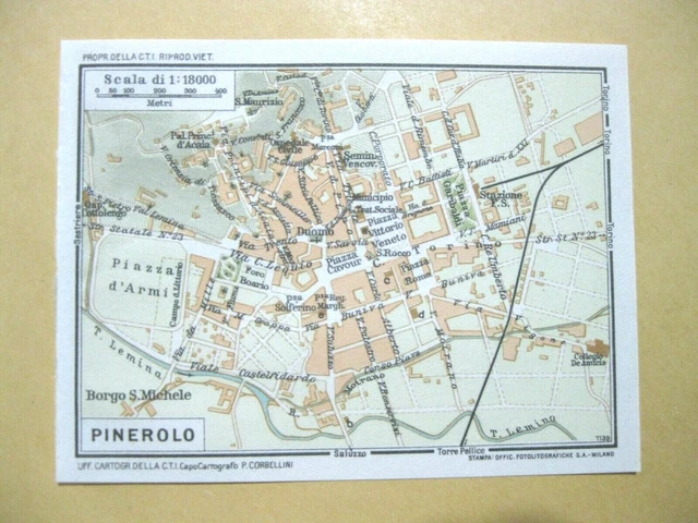 STAMPA ANTICA MAPPA PIANTA CARTA TOPOGRAFICA CARTOGRAFIA PIEMONTE ...