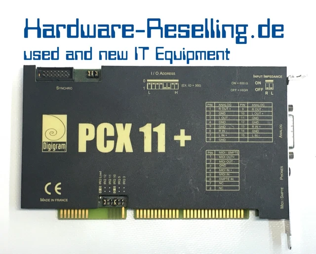DIGIGRAM PCX11+IGTPCX11P ISA Carte Son EUR 92,56 - PicClick FR