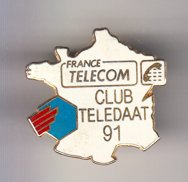 RARE PINS PIN'S .. Ptt La Poste France Telecom Club Teledaat 1991 Email ...