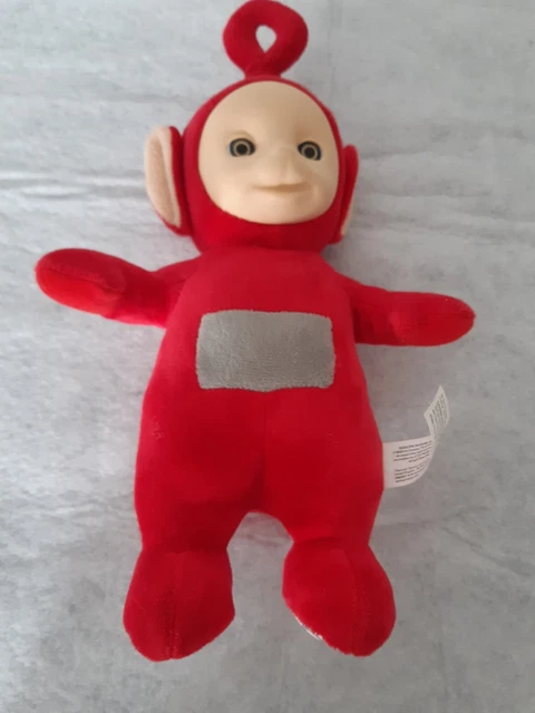 TELETUBBIES TALKING PO Red Plush Soft Stuffed Toy Comforter Collectable ...