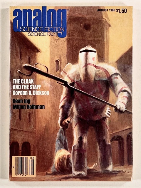1980 AUG ANALOG SCIENCE FICTION Gordon R. Dickson DEAN ING Milton ...