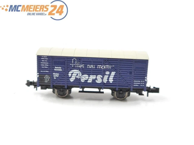 ROCO N 25329 gedeckter Güterwagen "Alles neu macht Persil" DR limitiert ...