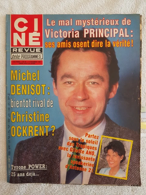 CINE REVUE N°48 1983 Denisot Belmondo G.aho Tyrone Power A.karina M.dalio Bisset EUR 4,00 ...