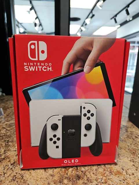 NINTENDO SWITCH OLED Model HEG-001 Handheld Console -Box For The 64gb ...