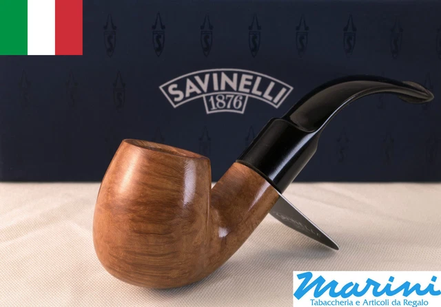 TUBE PIPE ALURING SAVINELLI Brute Cirée Polie 613 Billiard Courbe Made ...