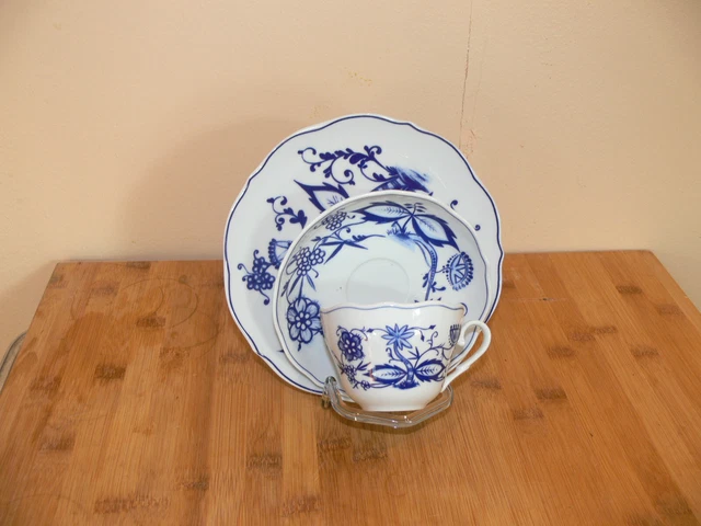 KAFFEESERVICE ZWIEBELMUSTER TRIPTIS Porzellan 12 Personen EUR 85,00 - PicClick DE