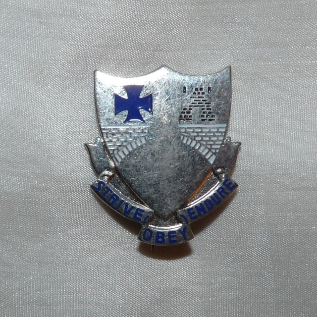 ORIGINAL WW2 US Army 42nd Armored Infantry Battalion Pinback DUI Unit ...