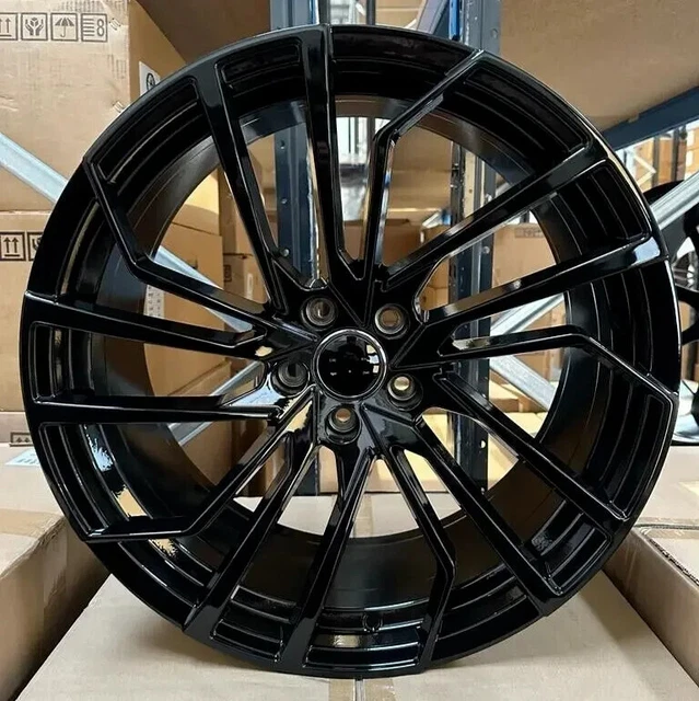 Audi A7 A8 Q5 Sq5 E Tron X4 21 Rs4 Rs5 2023 Style Alloys Gloss Black
