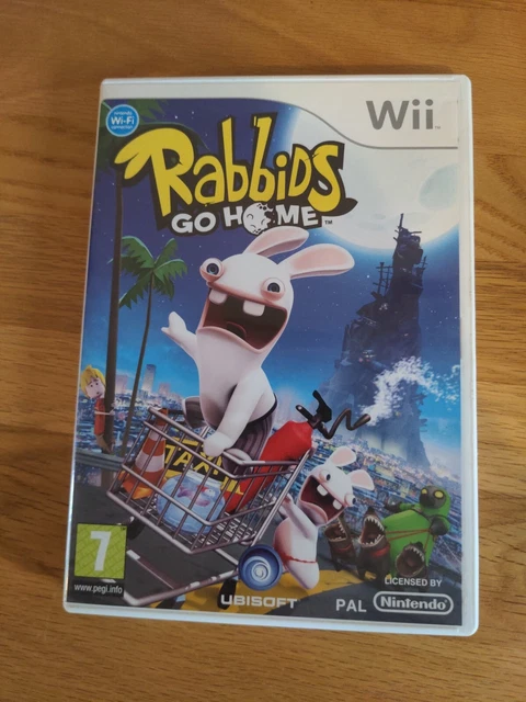 RABBIDS GO HOME WII Game £3.00 - PicClick UK