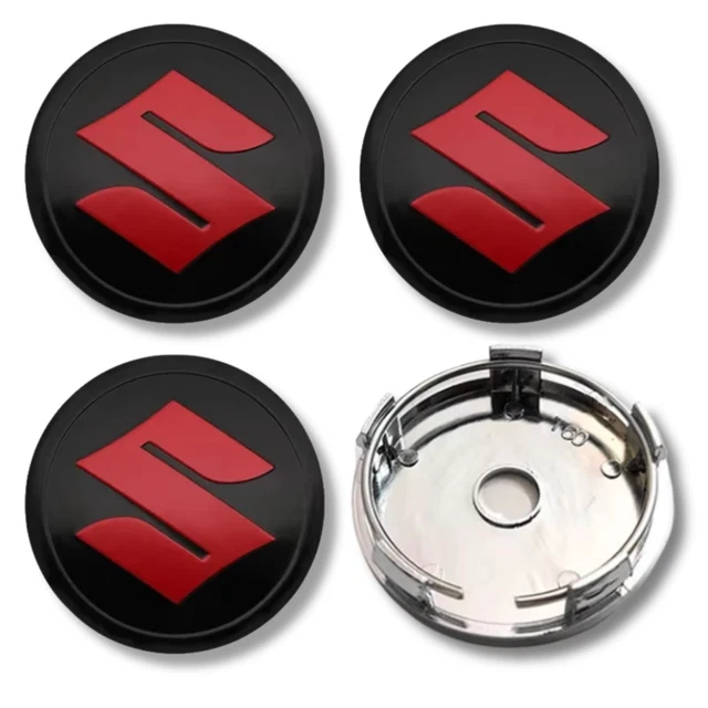 FOR SUZUKI ALLOY Wheel Centre Cap Hub x4 Swift Jimny Many Models 60mm ...