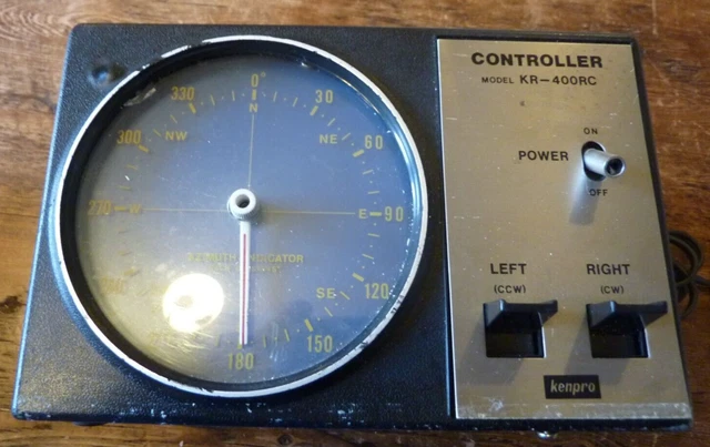 KENPRO KR400-RC Amateur Radio Rotator Controller With Rotator Motor ...
