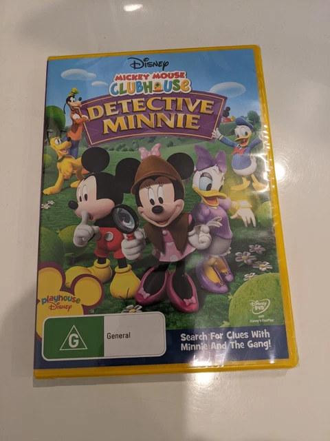 DISNEY MICKEY MOUSE Clubhouse: Detective Minnie - DVD R4*New/Sealed ...
