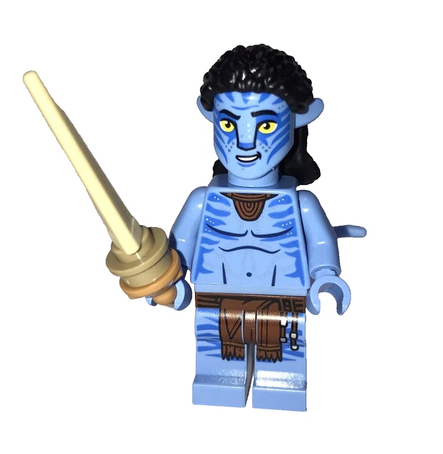 LEGO AVATAR NETEYAM minifigure avt019, Mako Submarine 75577 split navi ...