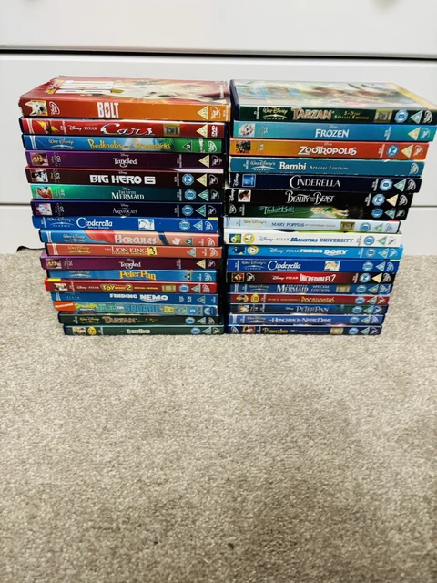 34 DVDS DISNEY Bundle joblot family collection kids childrens Classics ...