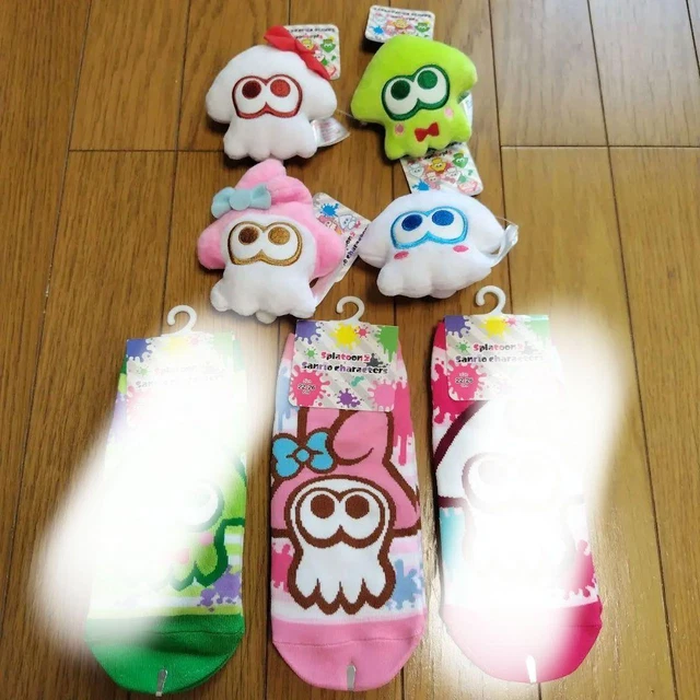 SANRIO CINNAMOROLL Splatoon 2 Sanrio Characters Collaboration Plush ...