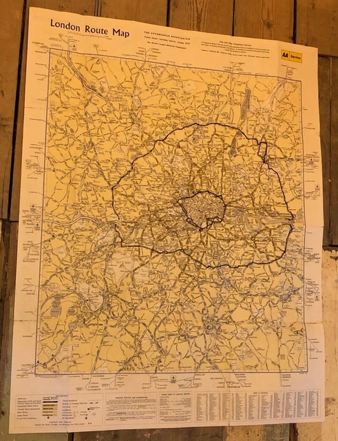 LONDON WEST END and Route Maps 1966 vintage EUR 14,04 - PicClick IT