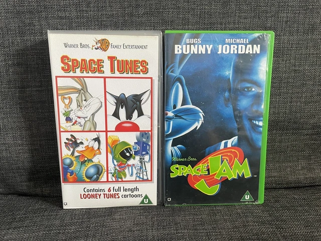 SPACE JAM VHS & Space Tunes VHS Bundle. X2. Warner Brothers. Bugs Bunny ...