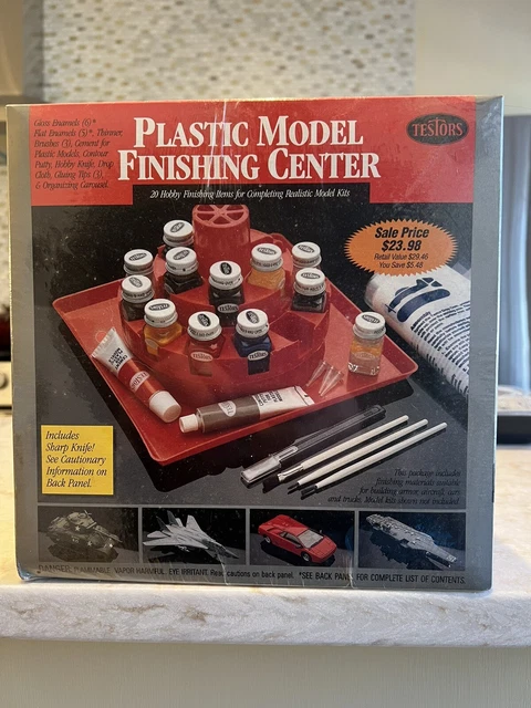 TESTORS PLASTIC MODEL Finishing Center Kit 9172 1990 The Testor Corp ...