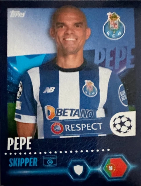 N.182 PEPE FC Porto - Champions League 2023/24 Topps EUR 1,00 - PicClick FR