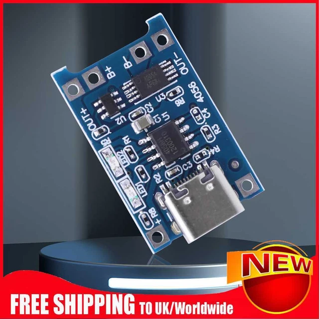 TP4056 BATTERY CHARGING Module 1A Mini Battery Charger Board Micro USB ...