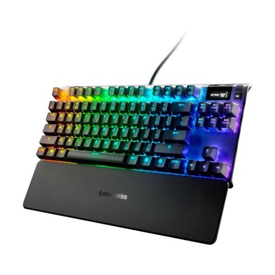 STEELSERIES APEX PRO TKL Wired Mechanical Gaming Keyboard, RGB Lighting ...