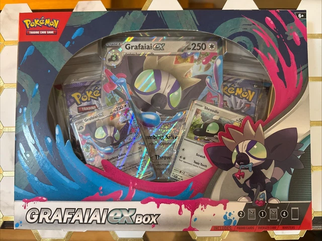 NEW POKÉMON 2025 Grafaiai Ex Box Sealed £23.33 - PicClick UK
