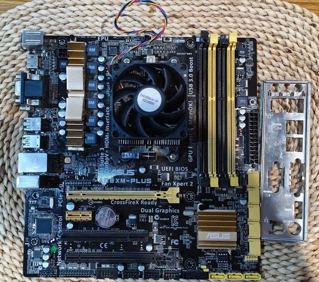 ASUS A88XM-PLUS + Amd A10-7800 Cpu £42.30 - PicClick UK