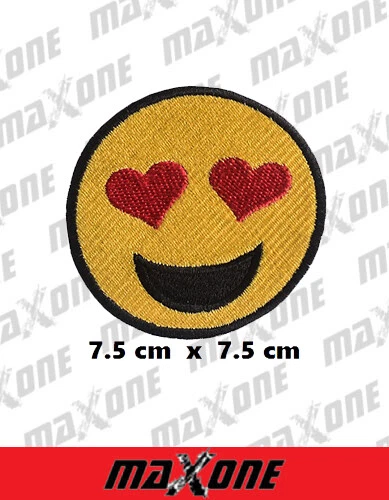 SMILEY EMOJI IRON on patches/badges happy emoticon emoji embroidery patche EUR 4,26 - PicClick IT