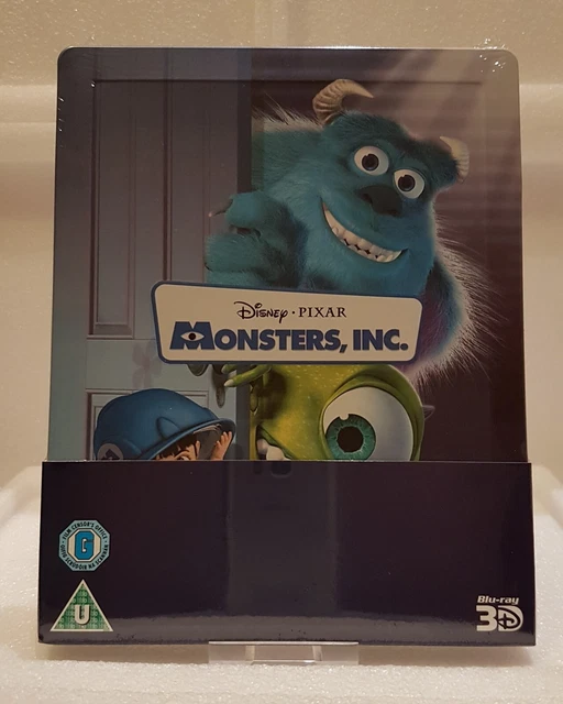 MONSTERS, INC (3D+2D Blu-ray SteelBook) (Zavvi Exclusive: Pixar ...