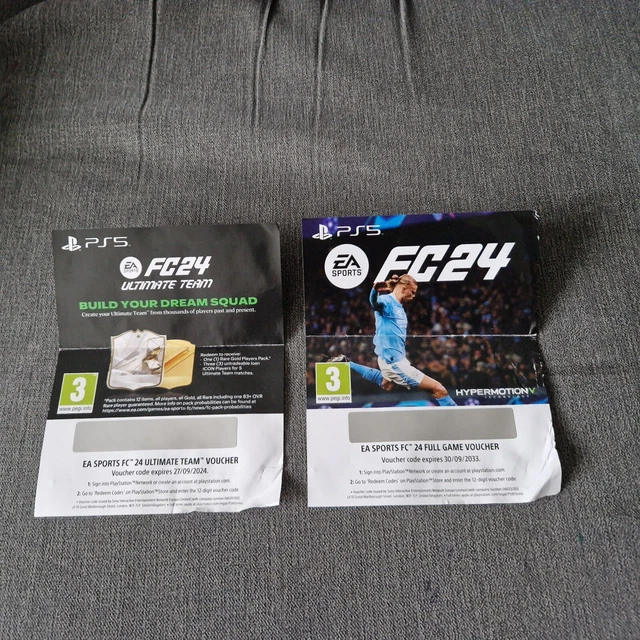 EA SPORTS FC 24 (Sony PlayStation 5, 2023) Digital Code And Ultimate ...