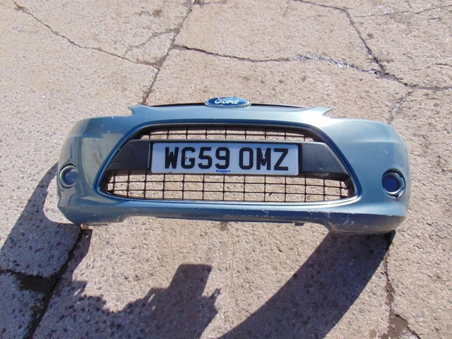 FORD FIESTA FRONT Bumper 08-12 Mk7 Blue Grills fog lights £150.00 ...