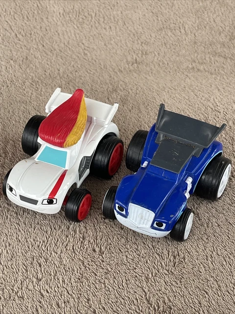 RACE CAR CRUSHER & SPEEDRICK Blaze and the Monster Machines Fisher ...