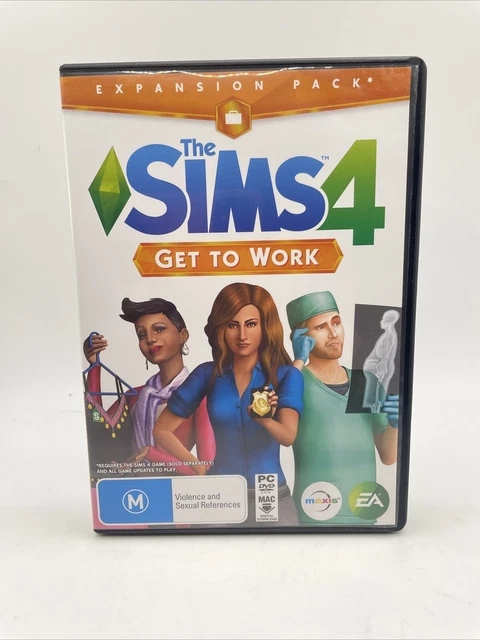 THE SIMS 4 Get to Work PC CD ROM Video Game Free Fast Post Aus Seller ...