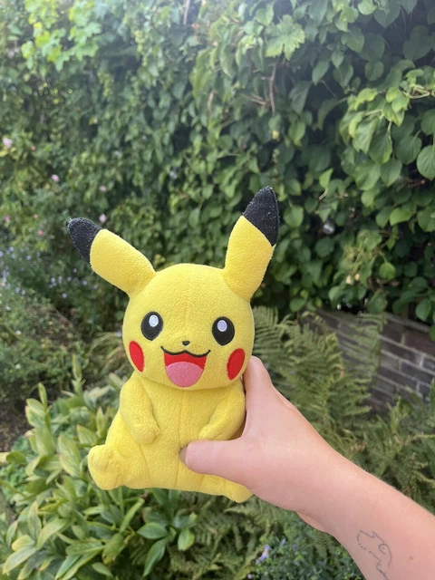 TOMY POKÉMON PIKACHU Plush Yellow Teddy Soft Toy £2.99 - PicClick UK