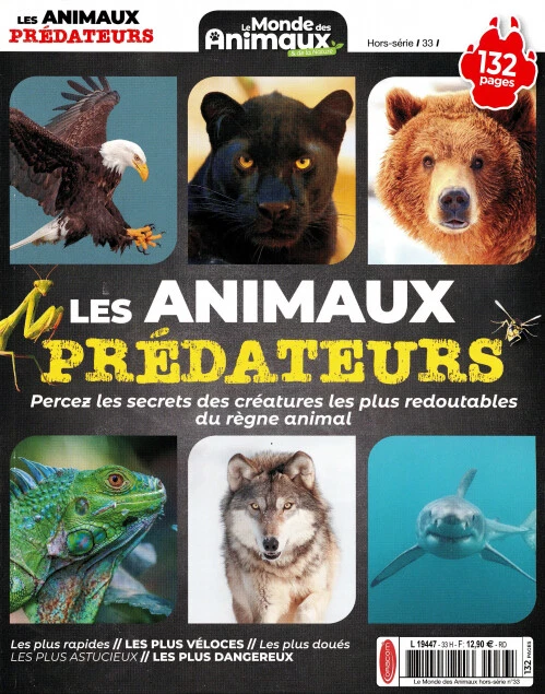LE MONDE DES Animaux Hors-Série N°33H - Les Animaux Prédateurs EUR 9,03 - PicClick FR