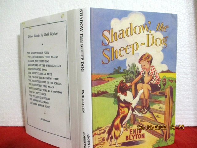 ENID BLYTON SHADOW THE SHEEP-DOG 1956 HC copy jacket A&R Lucy Gee $34.99 - PicClick AU