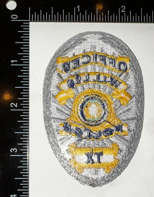 WILLIS TEXAS TX Police Department Patch $21.39 - PicClick CA
